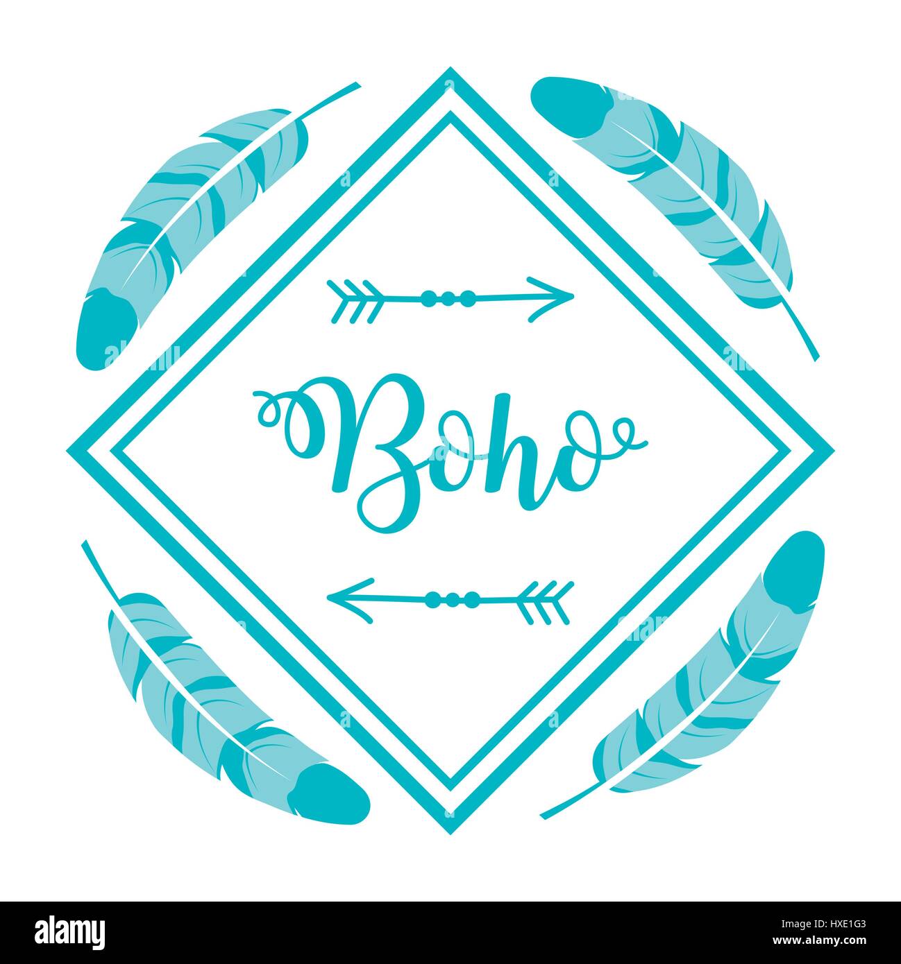 boho style design Stock Vector Image & Art - Alamy
