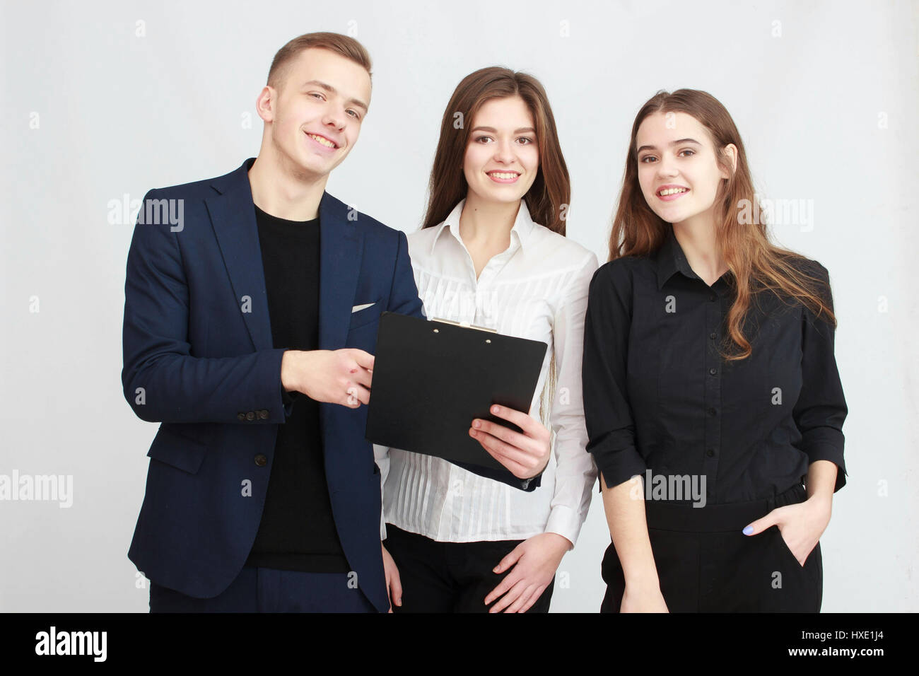 Business team portrait Stock Photo - Alamy