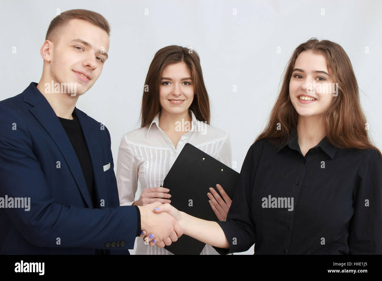 Business team portrait Stock Photo - Alamy