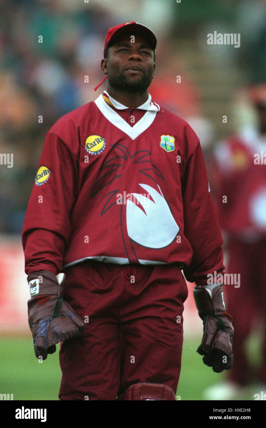 RIDLEY JACOBS WEST INDIES 30 May 1999 Stock Photo - Alamy