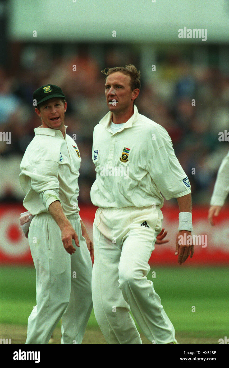 ALLAN DONALD & JONTY RHODES ENGLAND V SOUTH AFRICA 27 May 1998 Stock ...