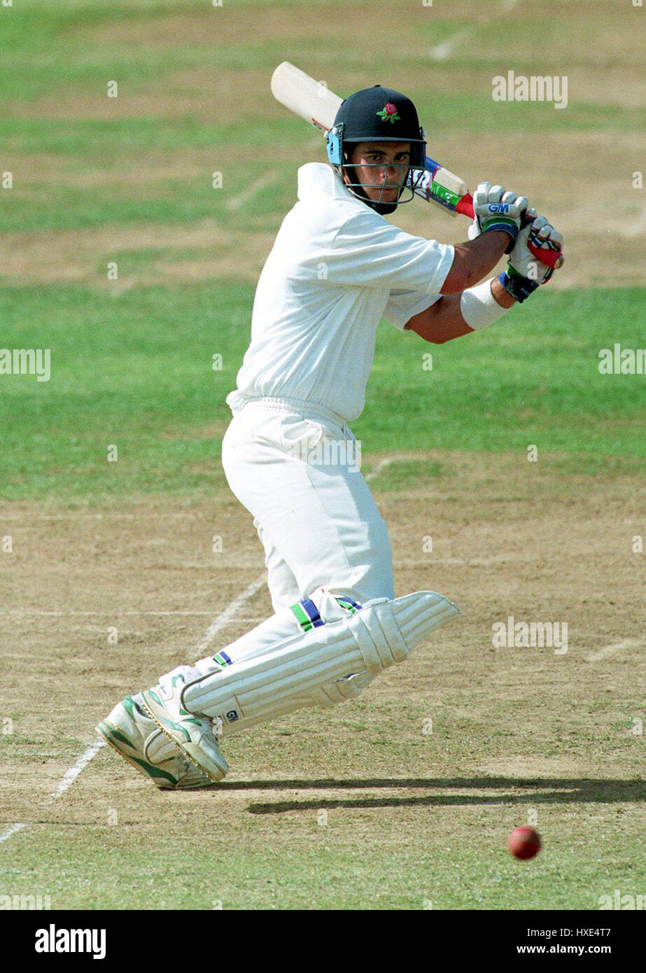 JASON GALLIAN LANCASHIRE CCC 28 June 1995 Stock Photo - Alamy