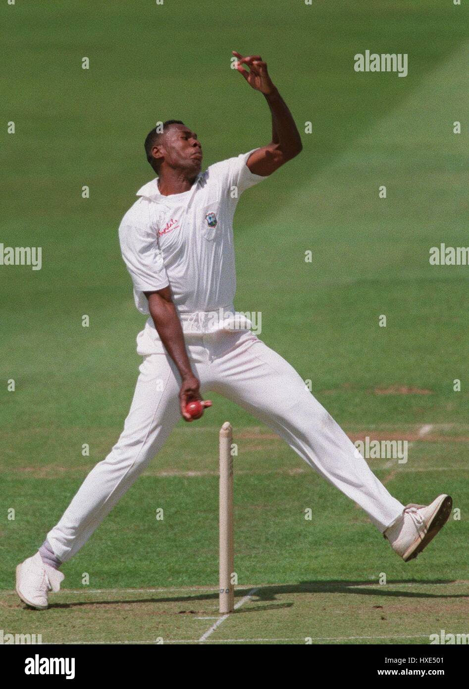 IAN BISHOP . WEST INDIES 01 June 1995 Stock Photo - Alamy