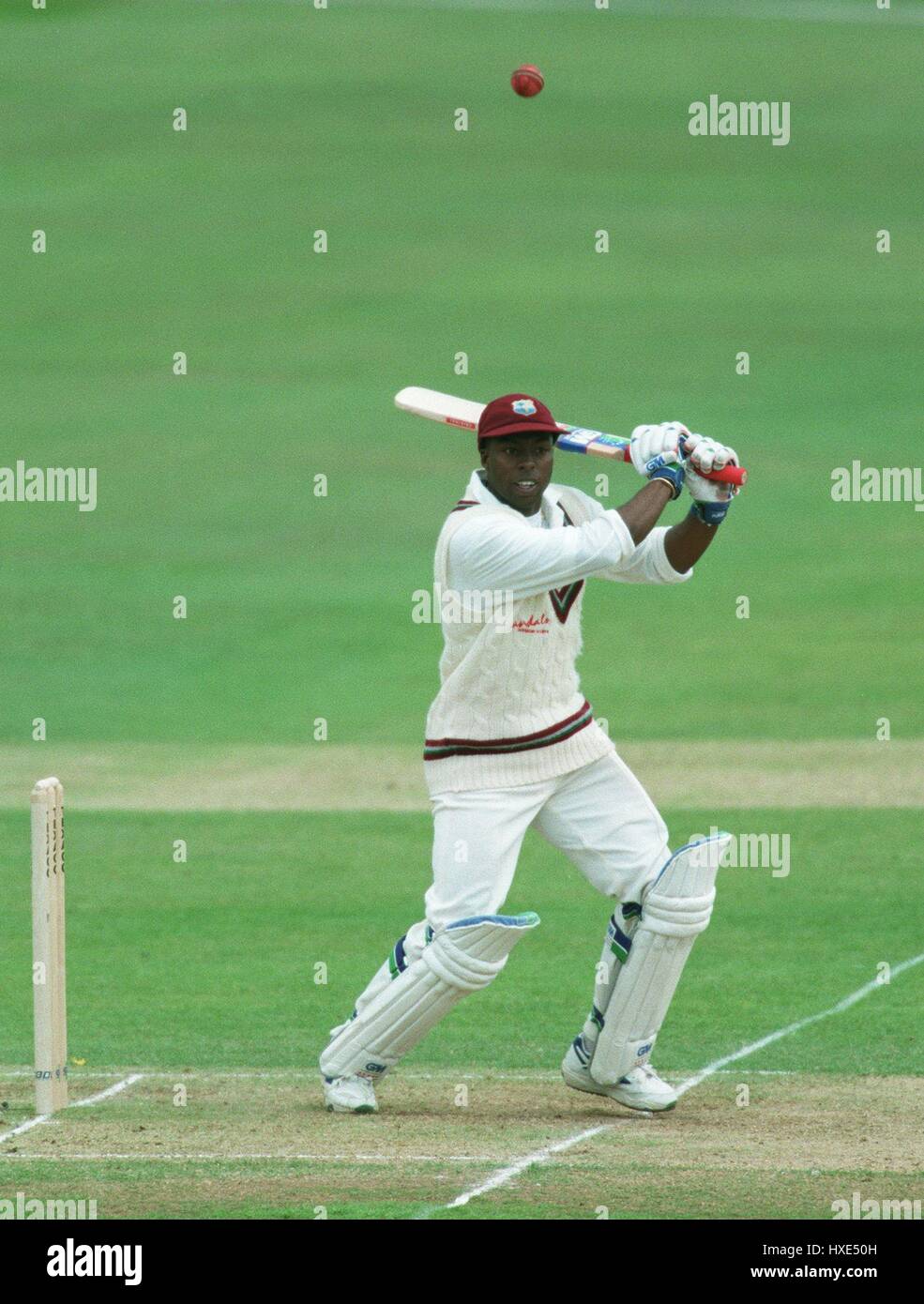 SHERWIN CAMPBELL WEST INDIES 01 June 1995 Stock Photo - Alamy