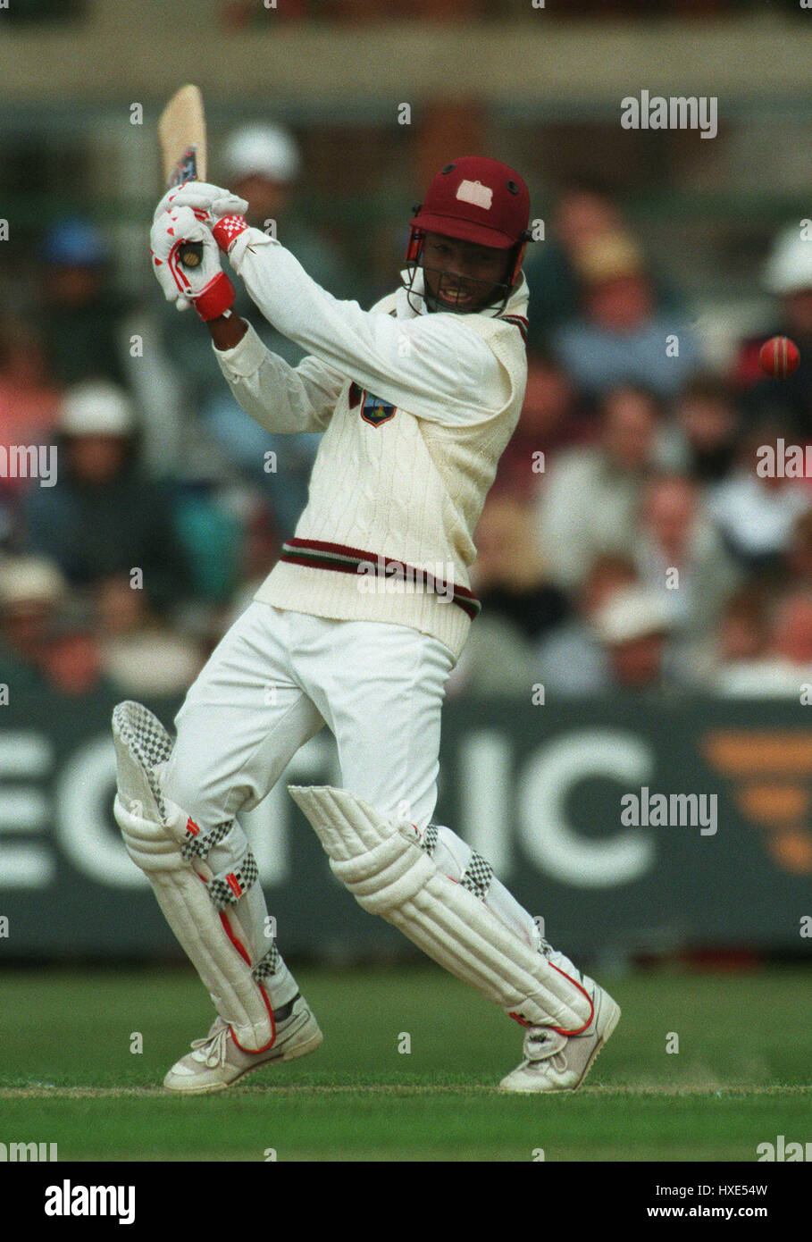 BRIAN LARA WEST INDIES 17 May 1995 Stock Photo - Alamy