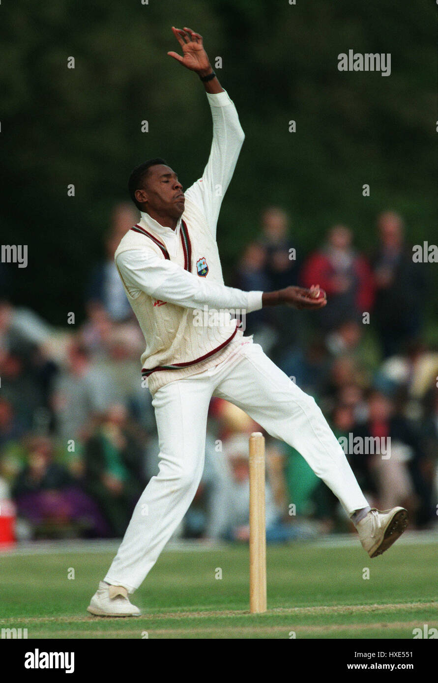 IAN BISHOP . WEST INDIES 17 May 1995 Stock Photo - Alamy