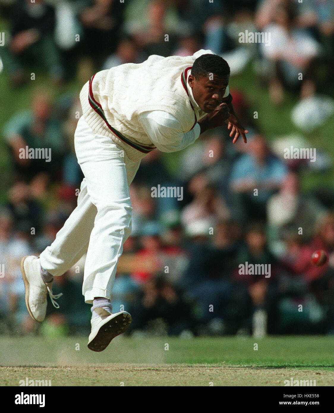IAN BISHOP . WEST INDIES 15 May 1995 Stock Photo - Alamy