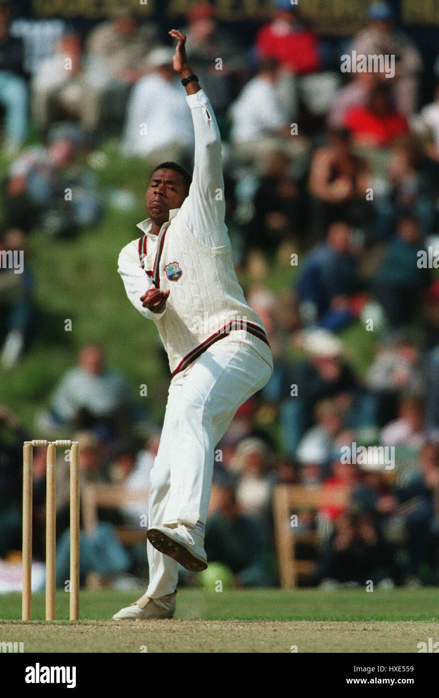 IAN BISHOP . WEST INDIES 15 May 1995 Stock Photo - Alamy