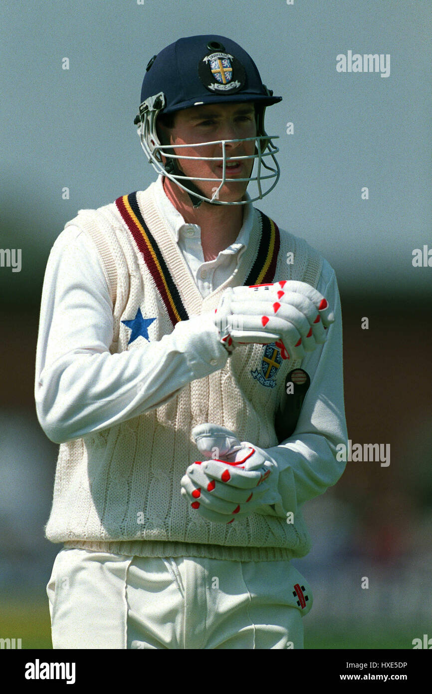 MARK SAXELBY DURHAM CCC 11 May 1994 Stock Photo - Alamy