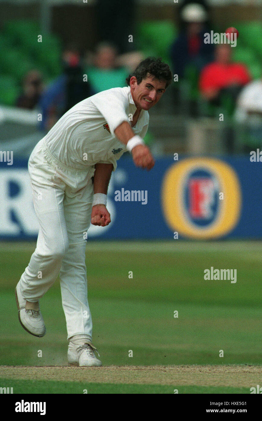 ANDREW CADDICK SOMERSET & ENGLAND 22 July 1993 Stock Photo - Alamy