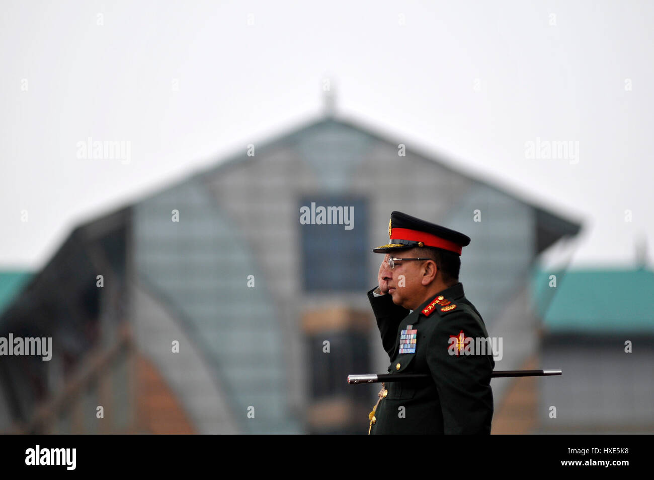 Nepalese army horse cavalry parade hi-res stock photography and images ...
