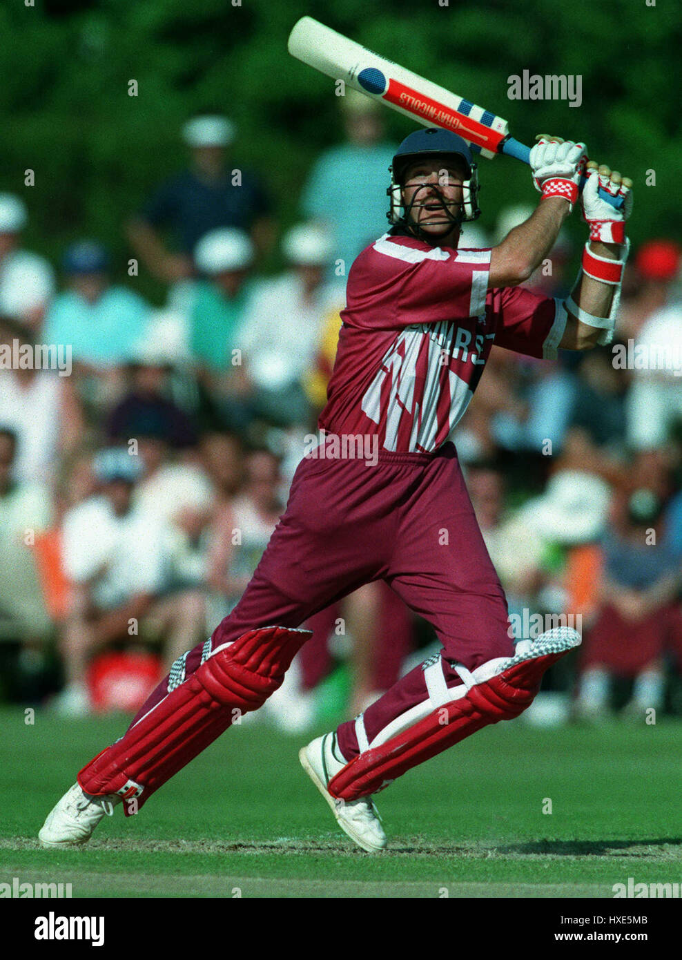 CHRISTOPHER TAVARE SOMERSET CCC 01 July 1993 Stock Photo - Alamy