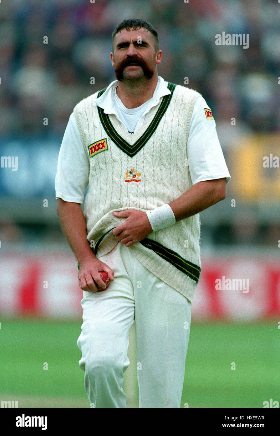 MERV HUGHES AUSTRALIA 23 May 1993 Stock Photo - Alamy
