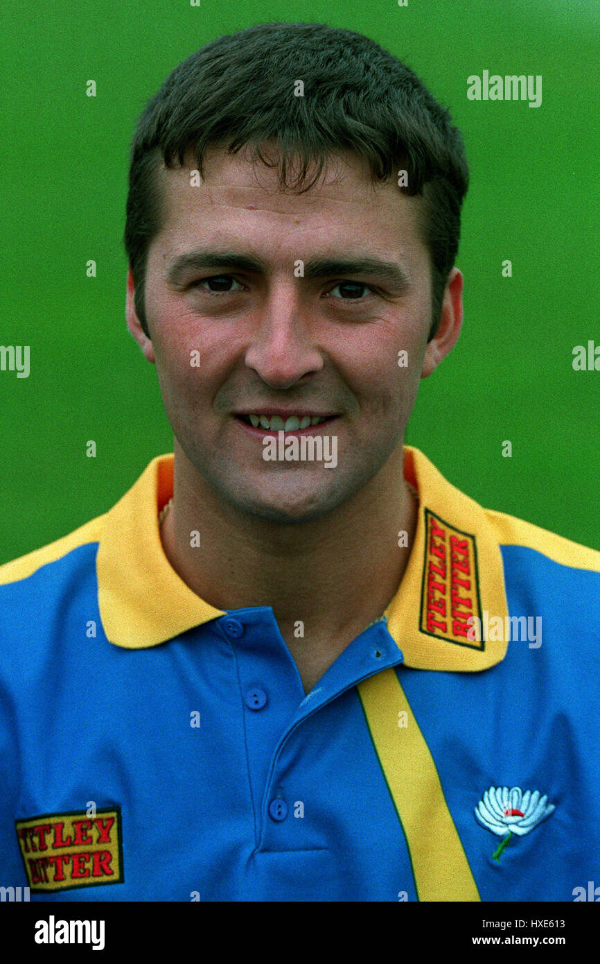 PAUL GRAYSON YORKSHIRE CCC 15 April 1993 Stock Photo - Alamy