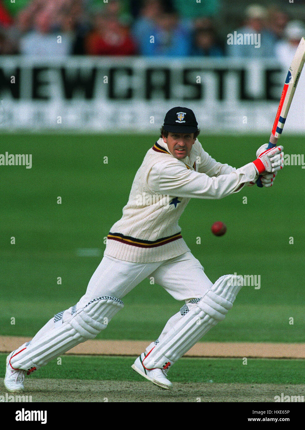 PAUL PARKER . DURHAM CCC 20 April 1992 Stock Photo - Alamy