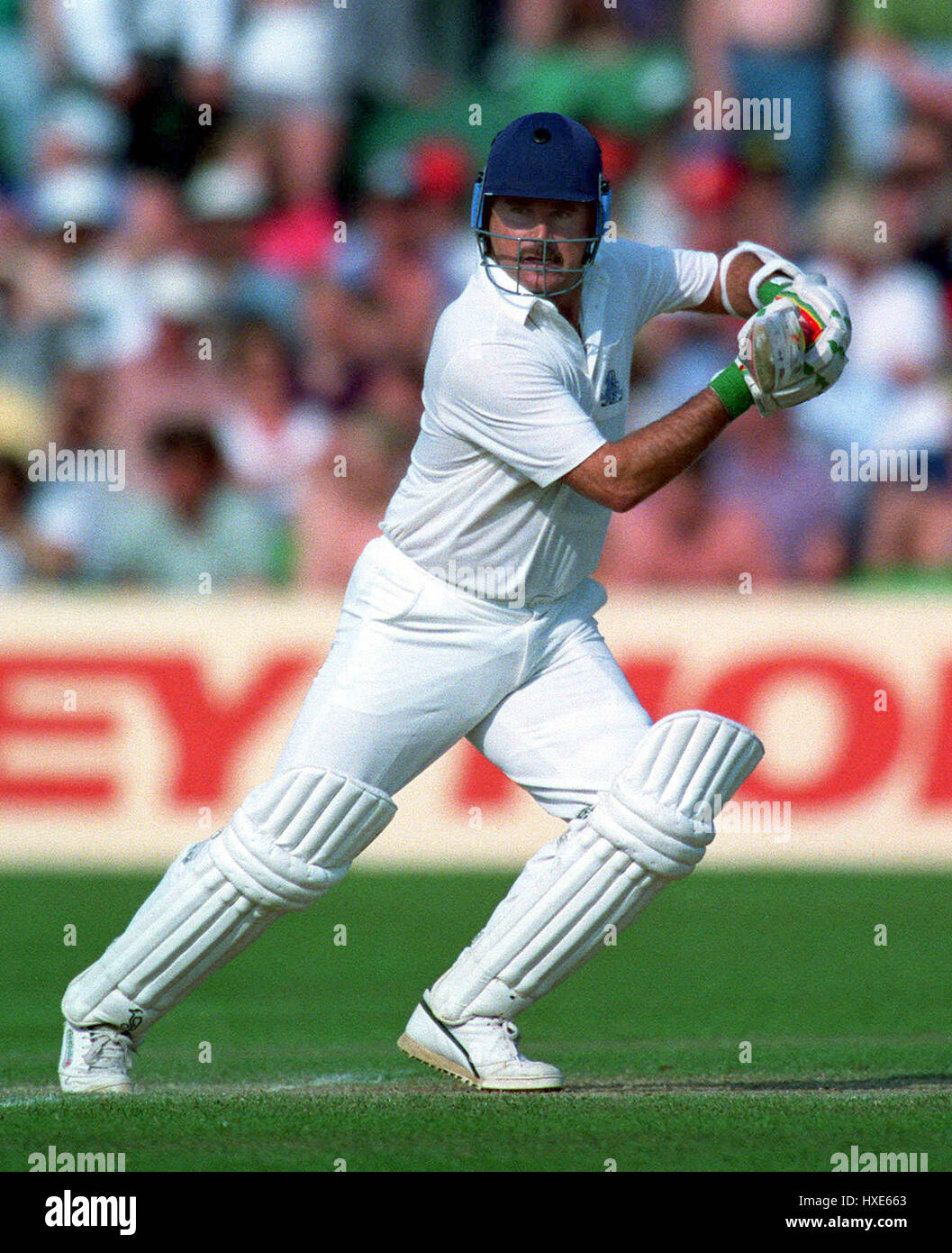 ALLAN LAMB ENGLAND & NORTHAMPTONSHIRE CCC 21 January 1992 Stock Photo ...
