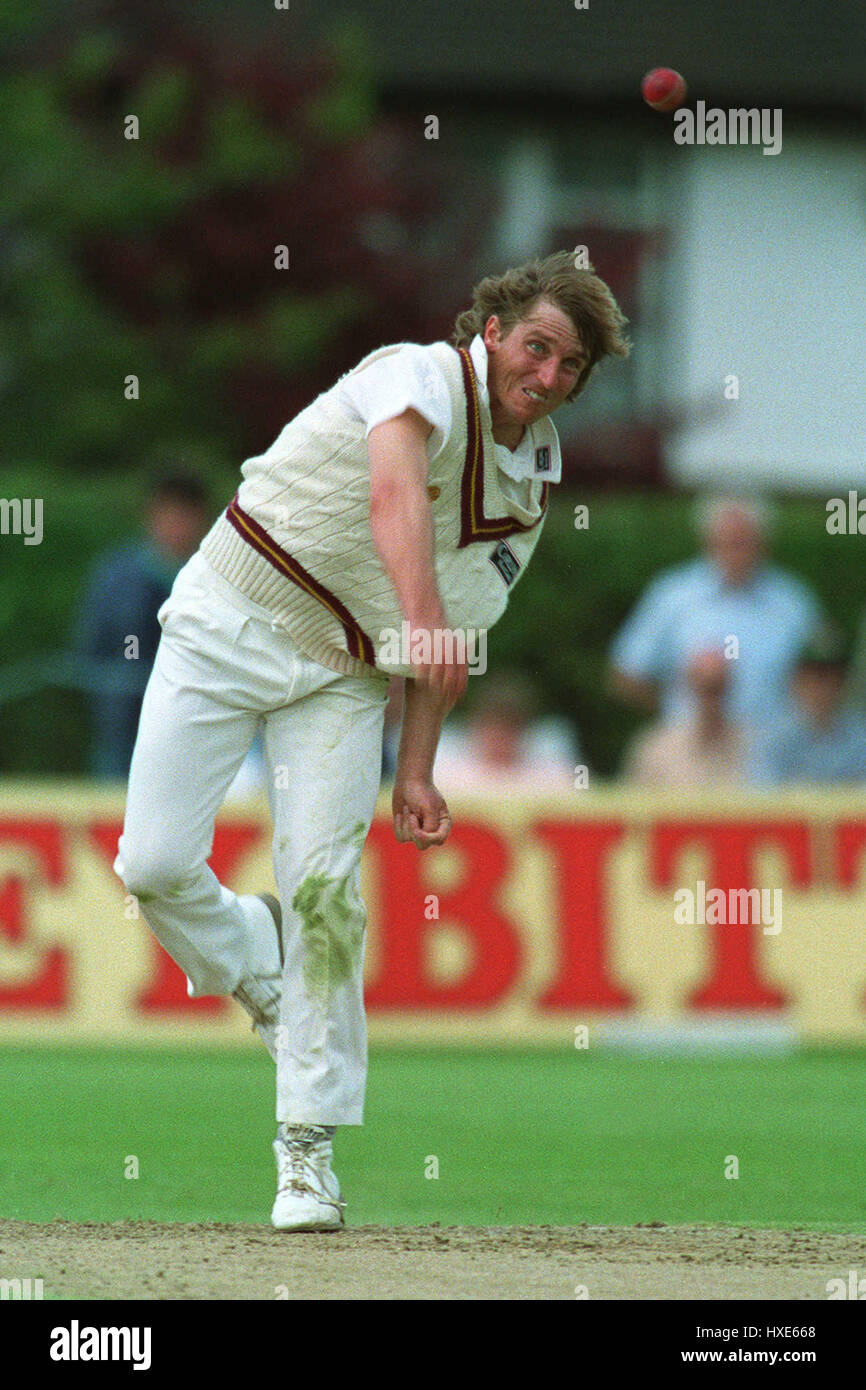 DAVID CAPEL NORTHAMPTONSHIRE CCC 21 January 1992 Stock Photo - Alamy