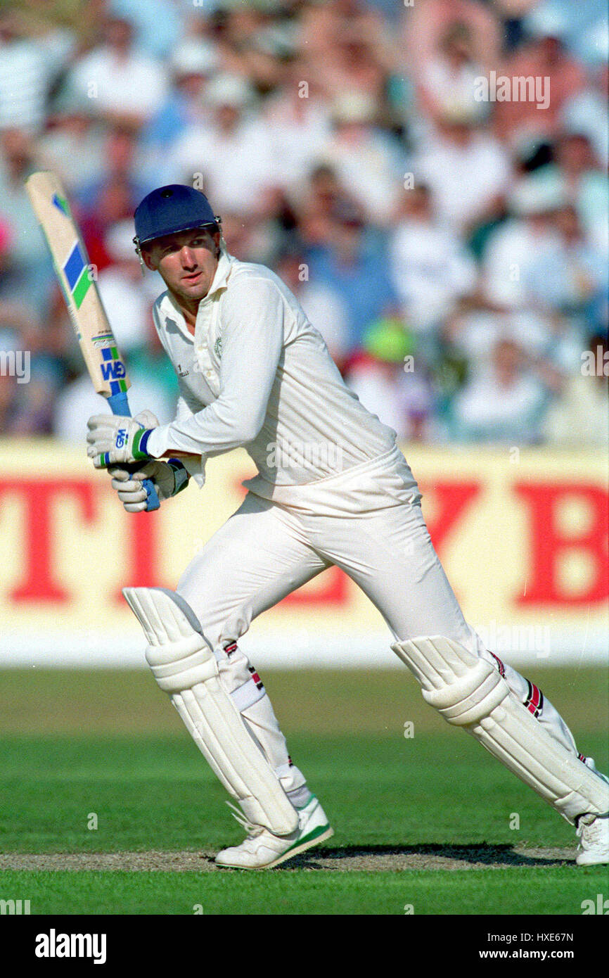 MARK SAXELBY NOTTINGSHIRE CCC 20 January 1992 Stock Photo - Alamy