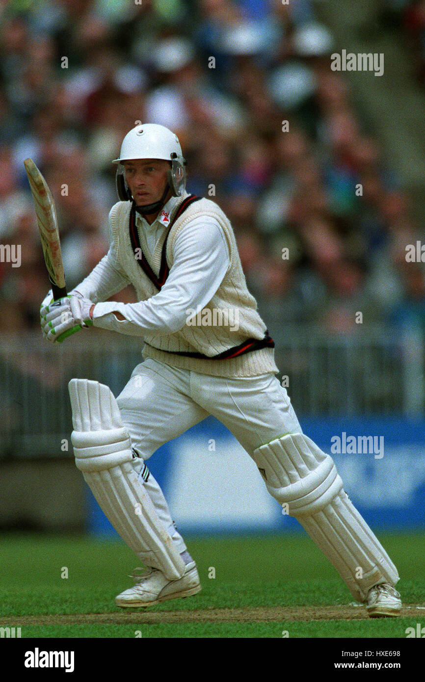 GRAEME FOWLER LANCASHIRE CCC 25 June 1991 Stock Photo - Alamy