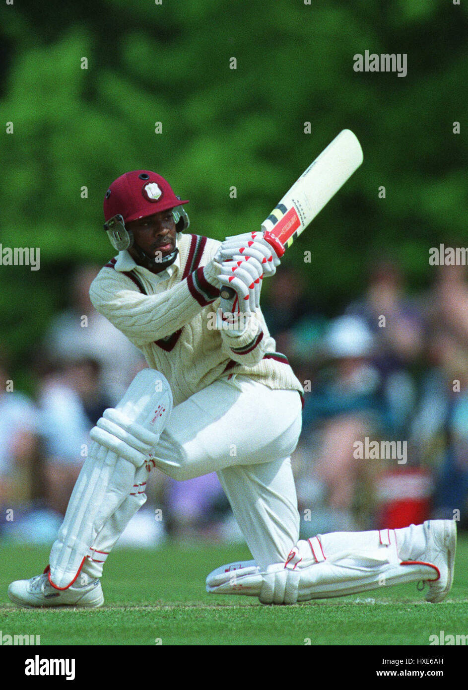 GUS LOGIE WEST INDIES 13 May 1991 Stock Photo - Alamy