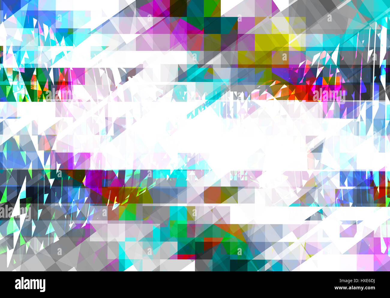 abstract multicolor background with crystal pattern style Stock Photo ...