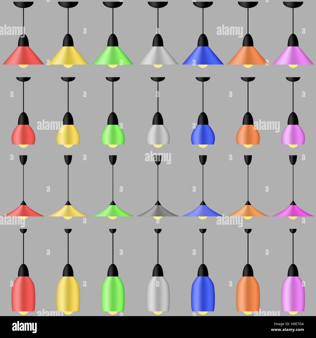 Stage lamps Stock Vector Images - Alamy