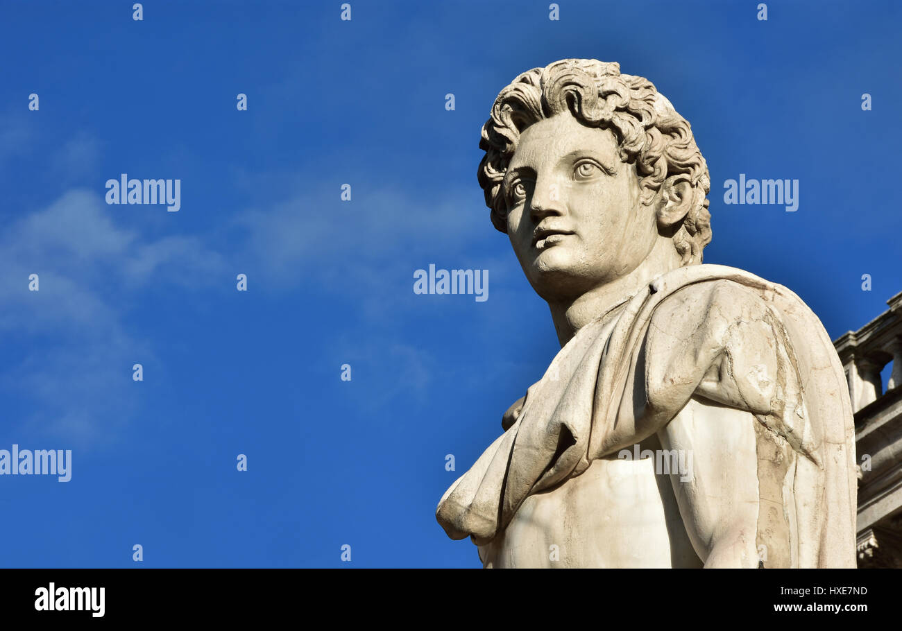 Roman warrior face hi-res stock photography and images - Alamy