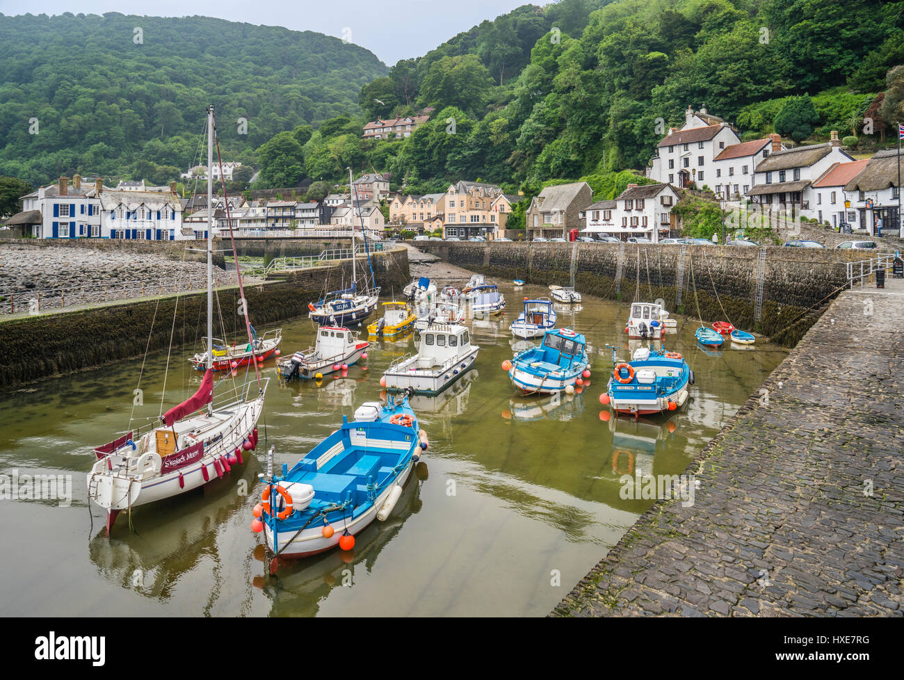 Lynton and lynmouth hi-res stock photography and images - Alamy