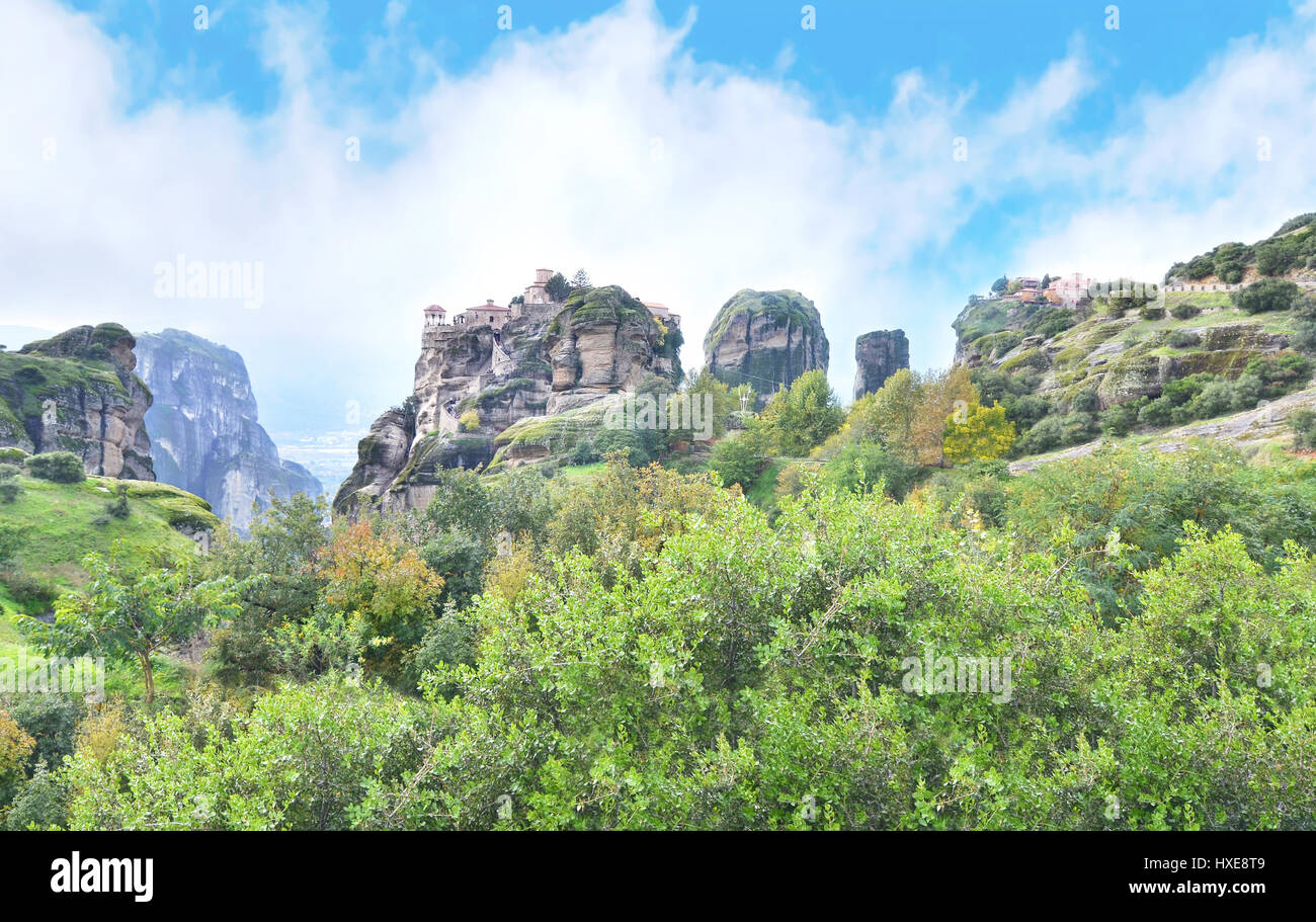 Meteora natural beauty hi-res stock photography and images - Alamy