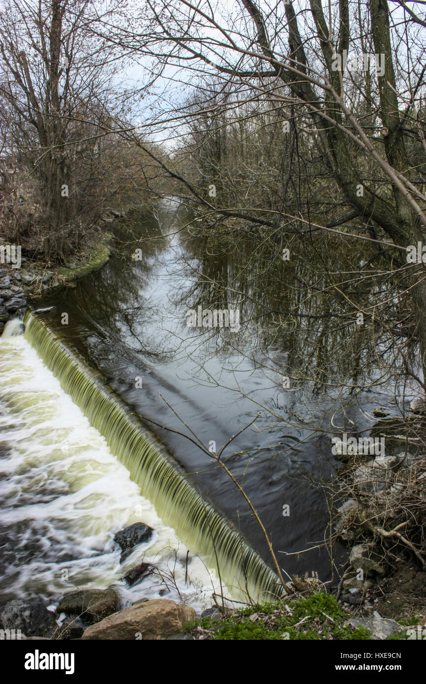 little river dam Stock Photo - Alamy