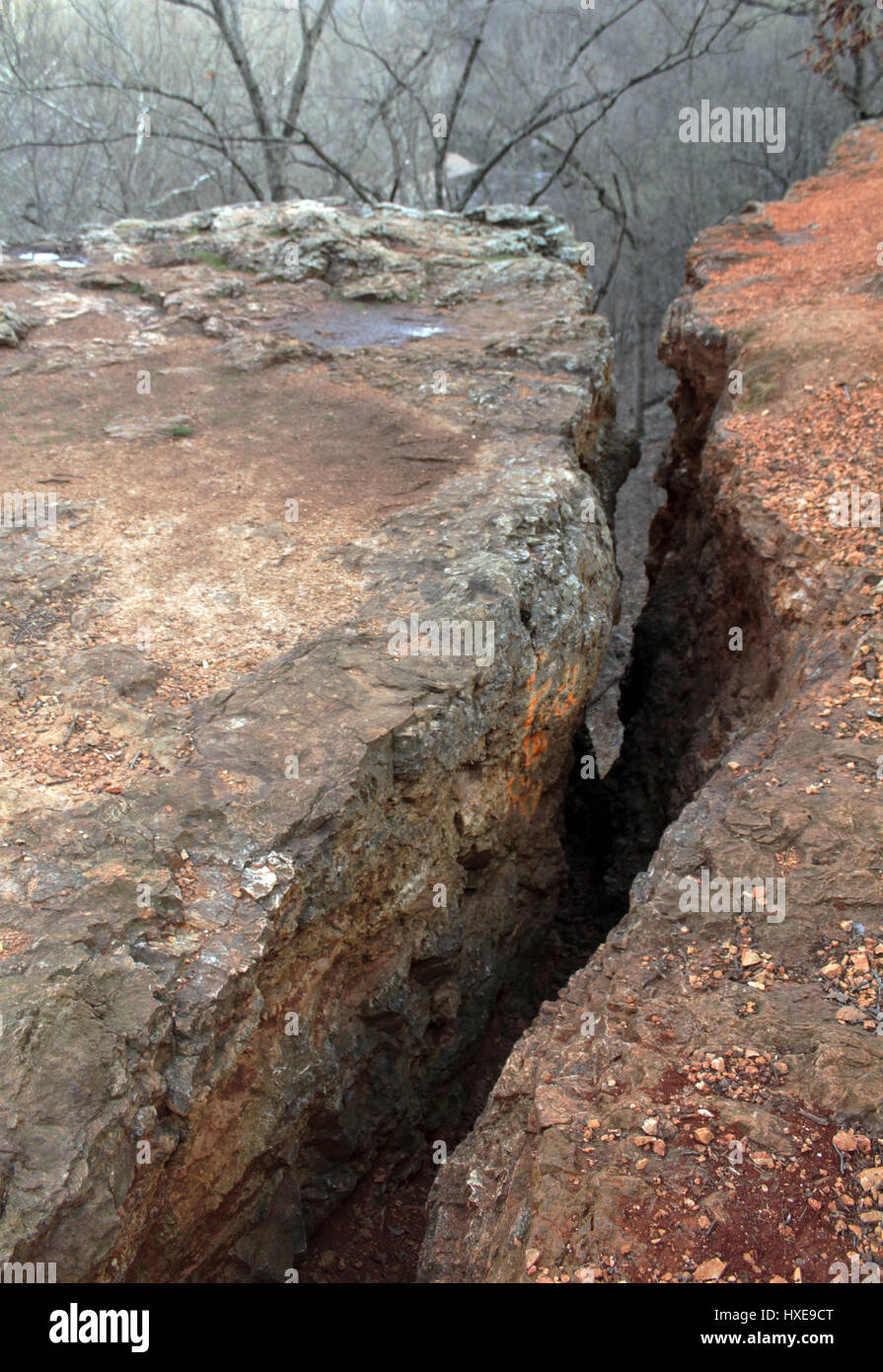 Crack trail hi-res stock photography and images - Alamy