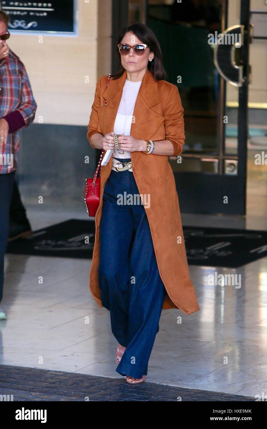 Bethany Frankel seen leaving a hotel in Los Angeles Featuring: Bethany ...