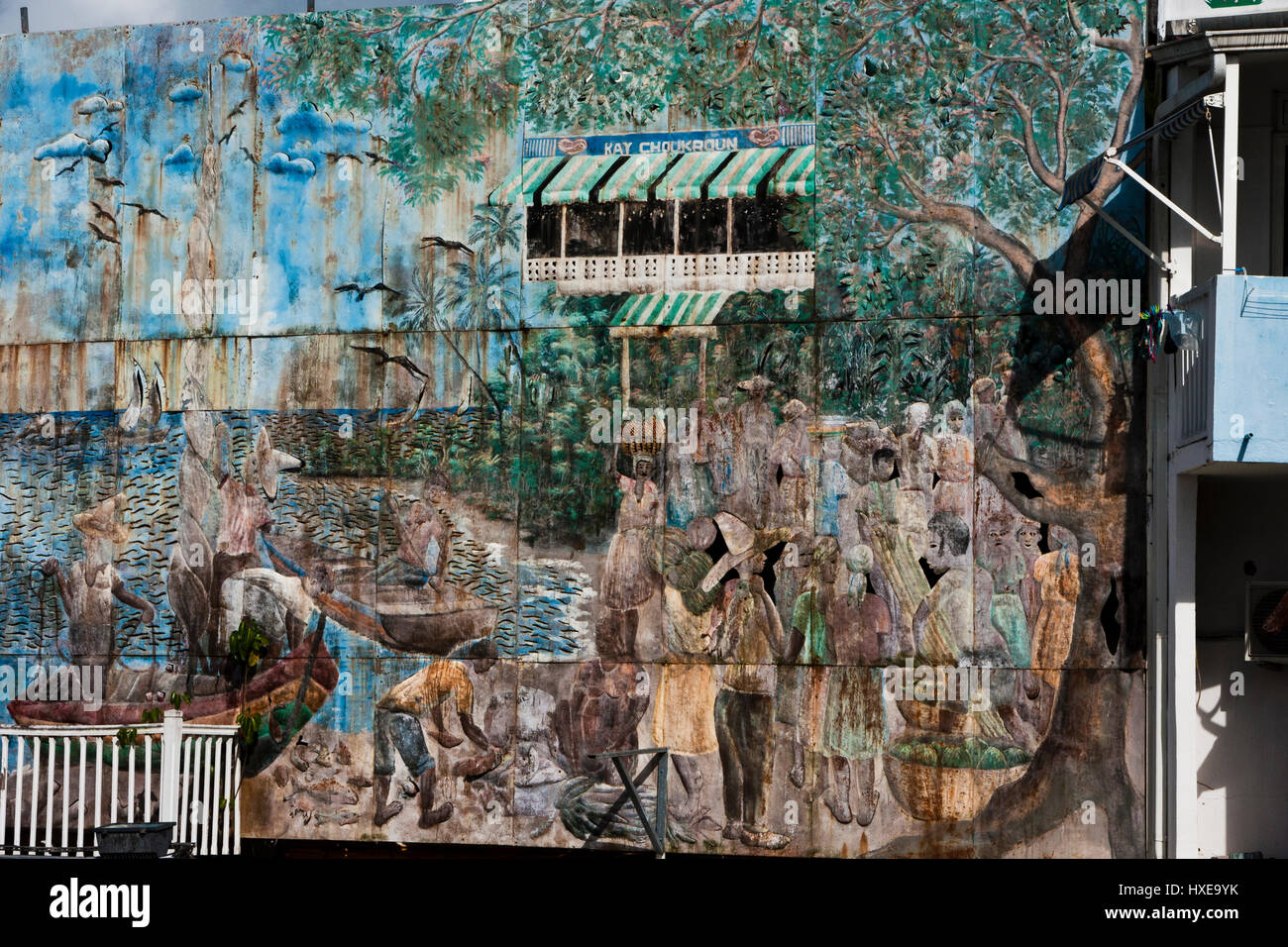 Caribbean street art hi-res stock photography and images - Alamy