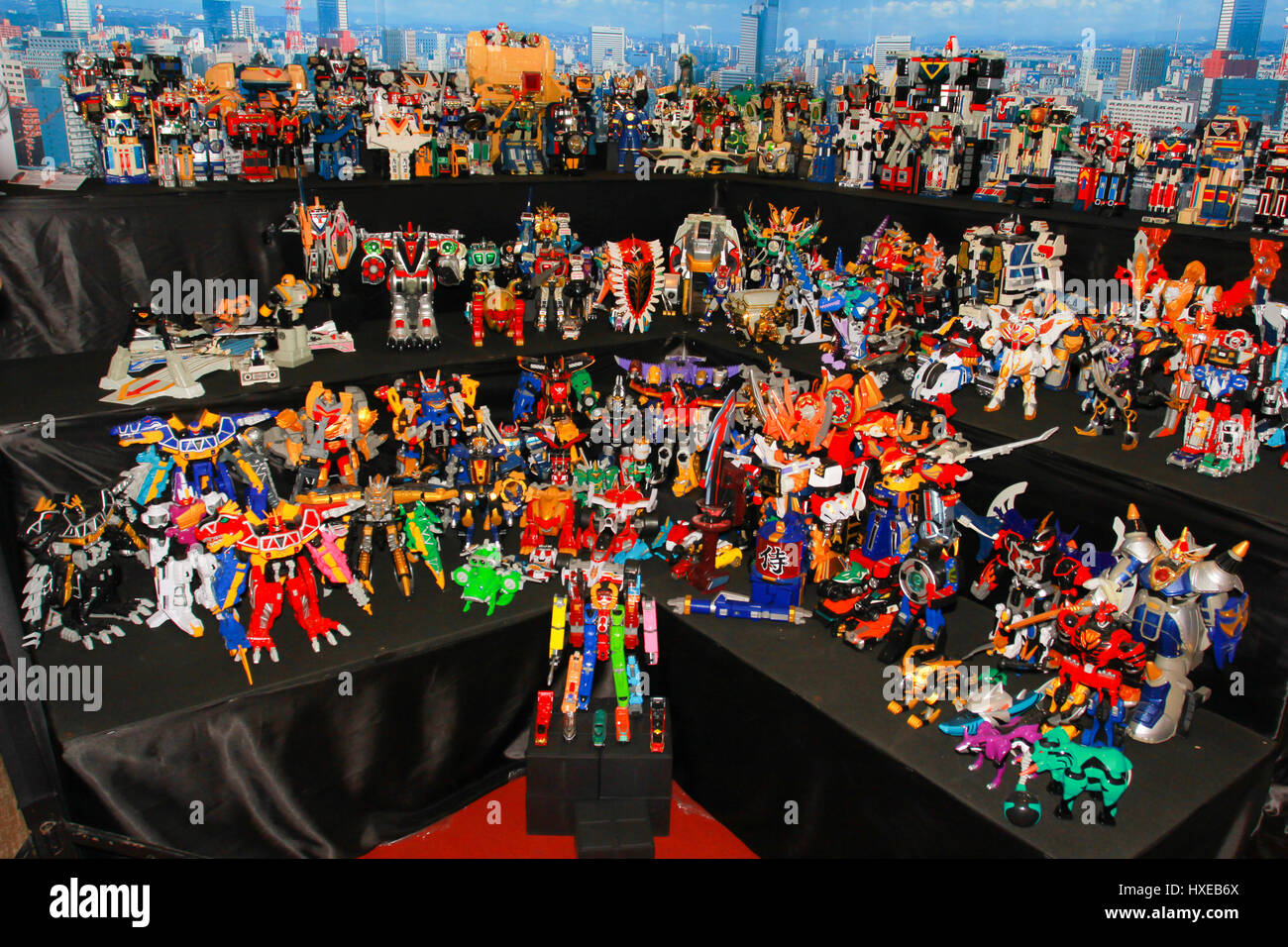 BANGKOK - MAY. 11: A Robot model in Thailand Comic Con 2014 on May 11 ...