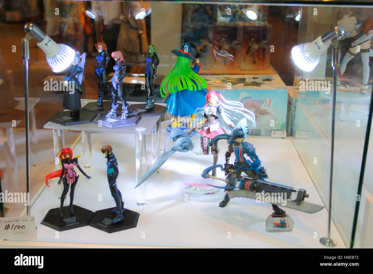 BANGKOK - MAY. 11: An unidentified model in Thailand Comic Con 2014 on ...