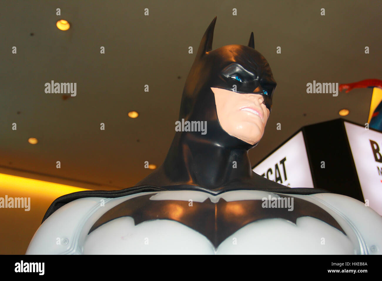 BANGKOK - MAY. 11: A Batman model in Thailand Comic Con 2014 on May 11 ...
