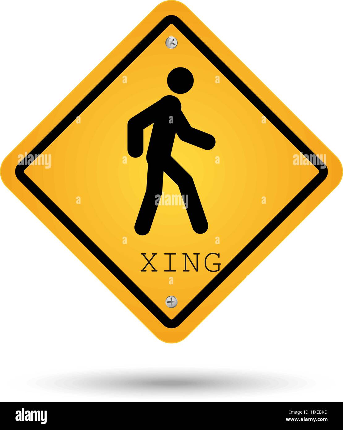 Pedestrian way Stock Vector Images - Alamy