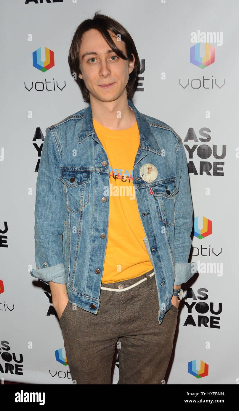 The Premiere of As You Are In NYC Featuring: Owen Campbell Where: NYC ...