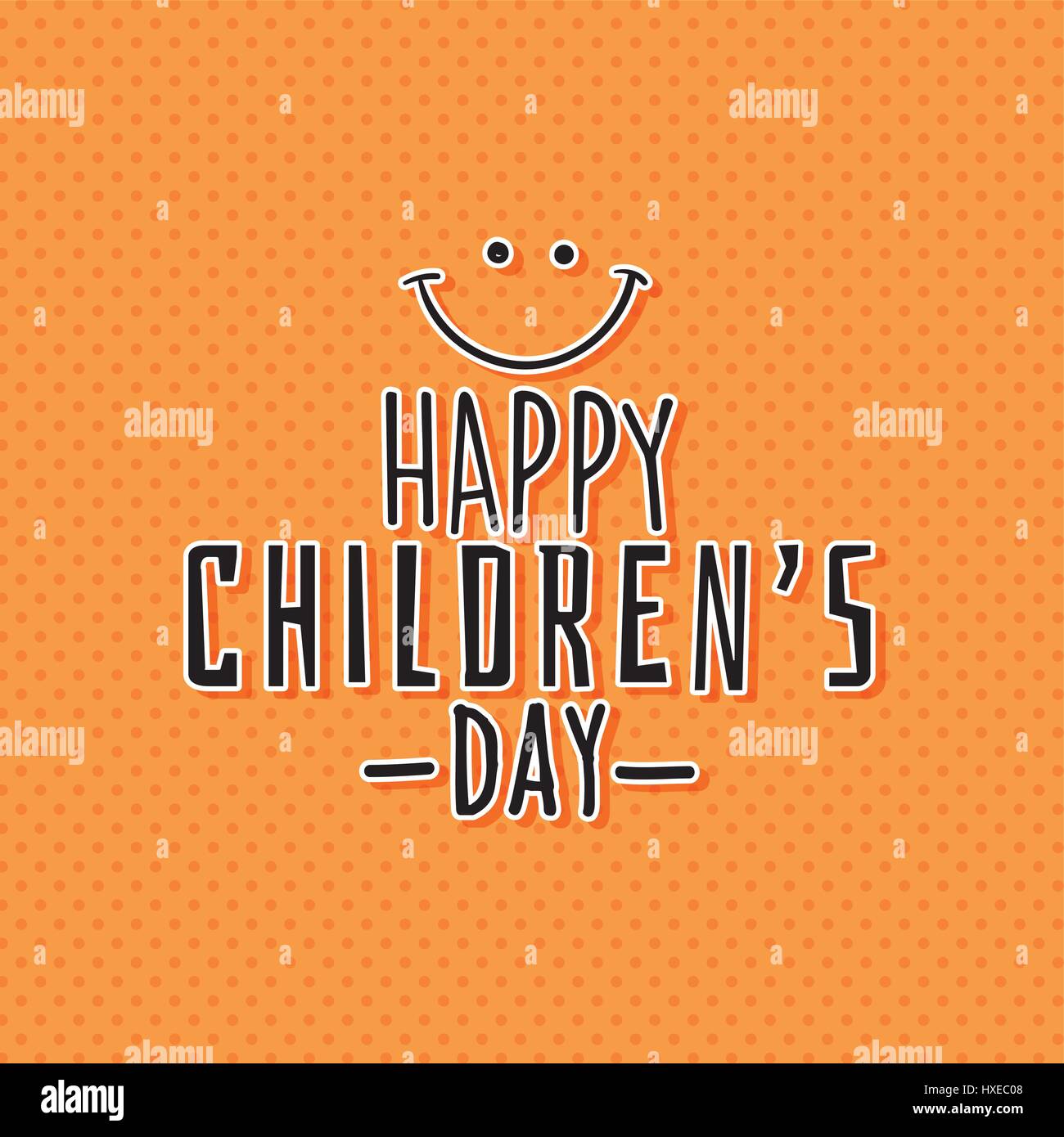 Happy Children day Stock Vector Image & Art - Alamy