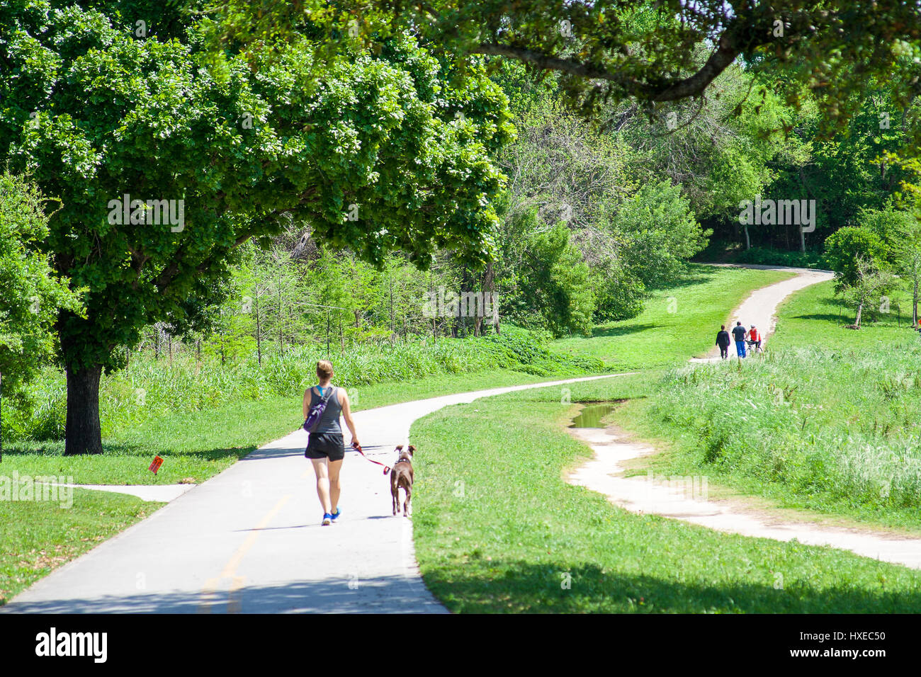 Houston Walking Trails High Resolution Stock Photography and Images - Alamy