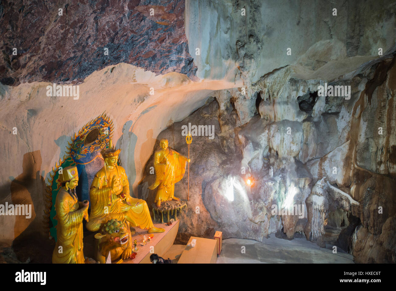 Perak Tong is a Chinese Buddhist temple built within a limestone cave ...
