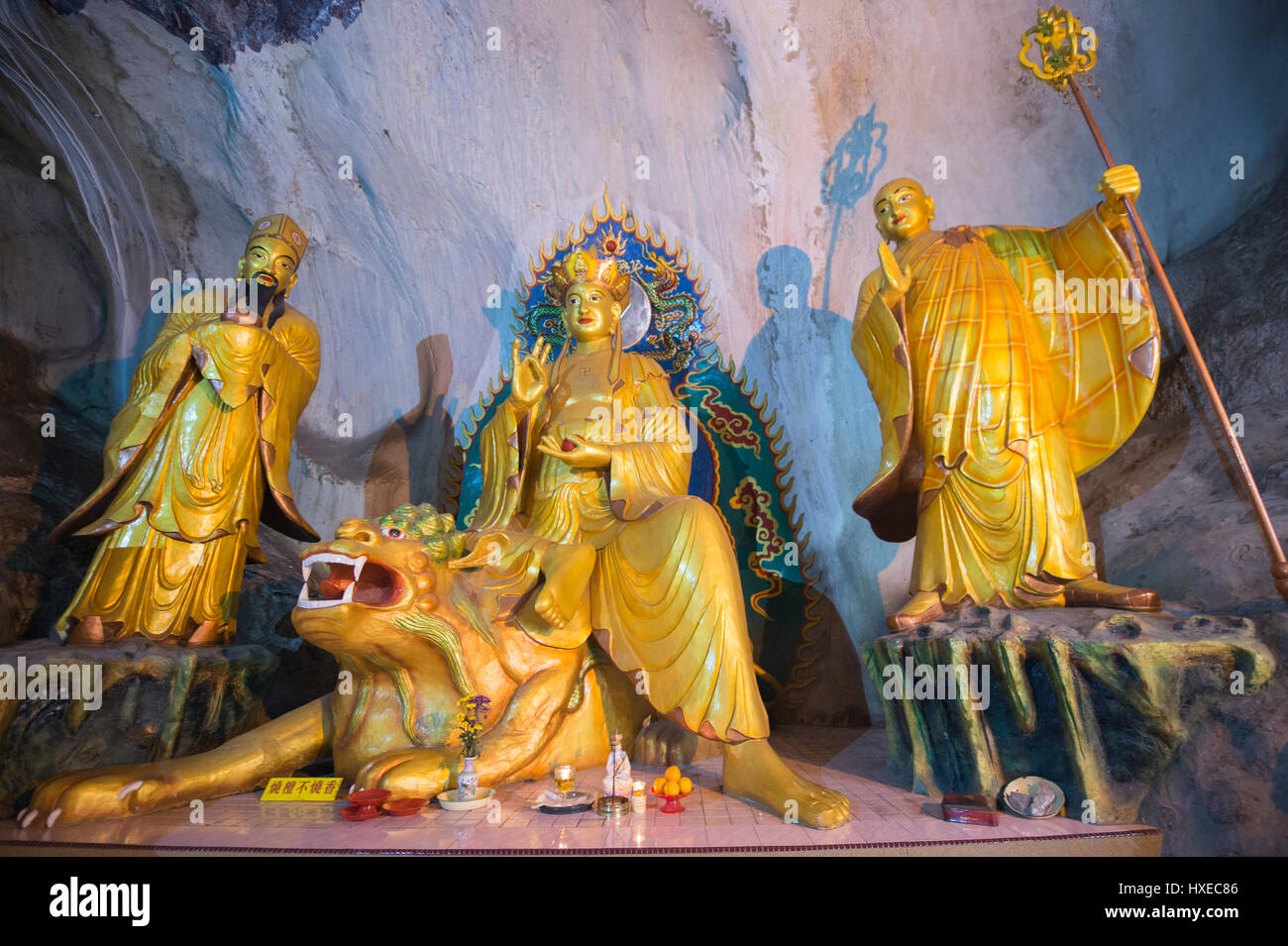Perak Tong is a Chinese Buddhist temple built within a limestone cave ...