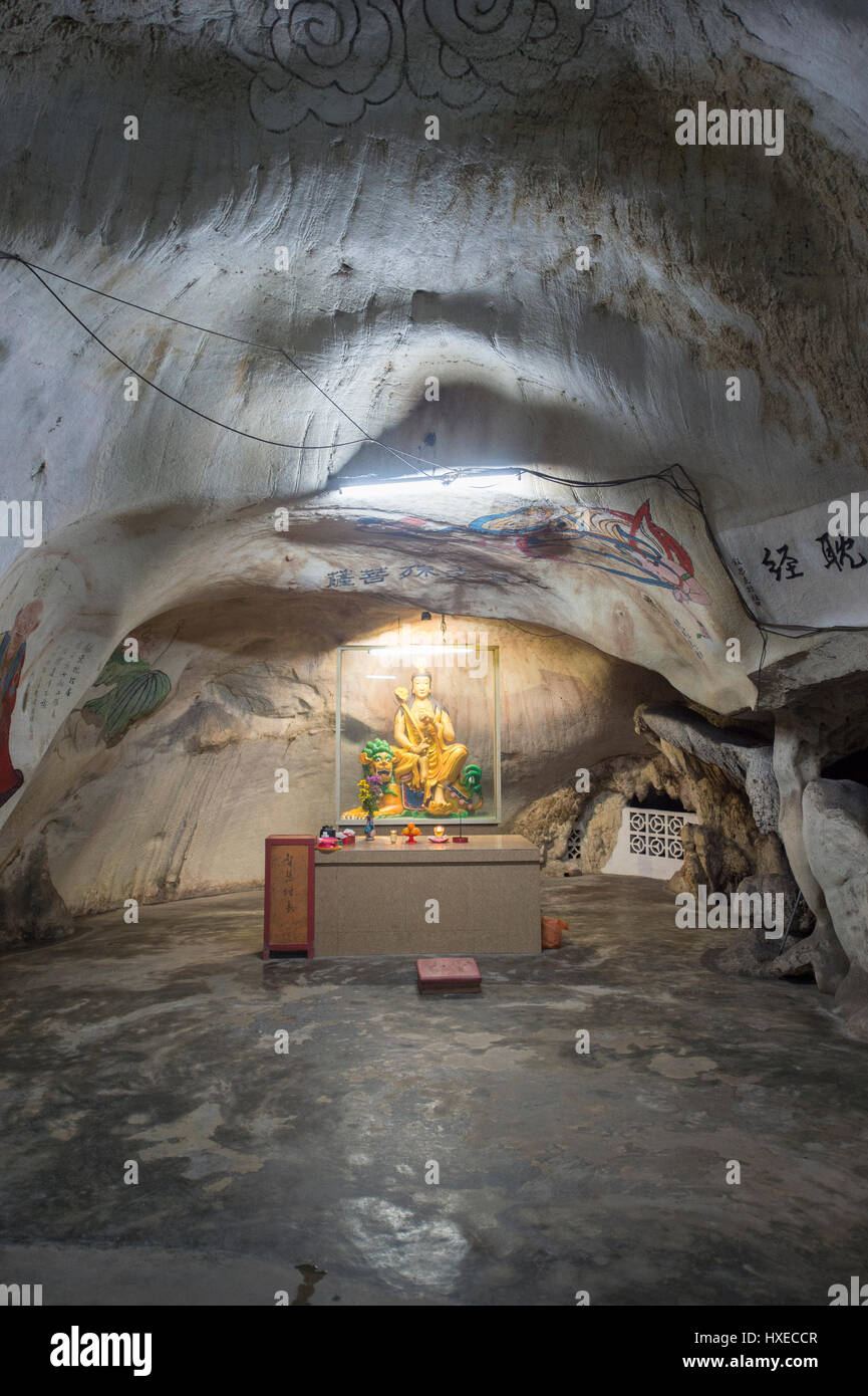 Perak Tong is a Chinese Buddhist temple built within a limestone cave ...