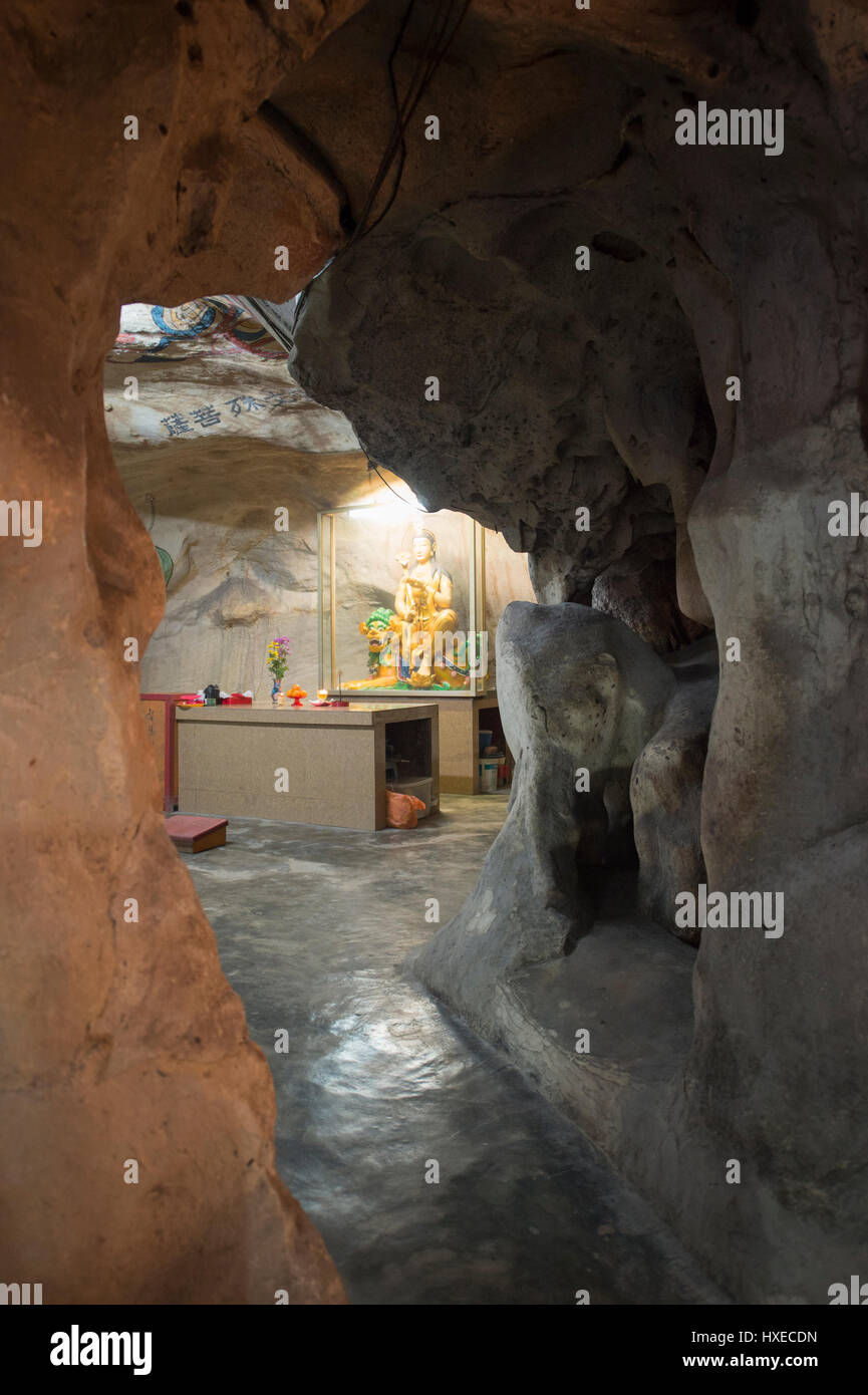 Perak Tong is a Chinese Buddhist temple built within a limestone cave ...