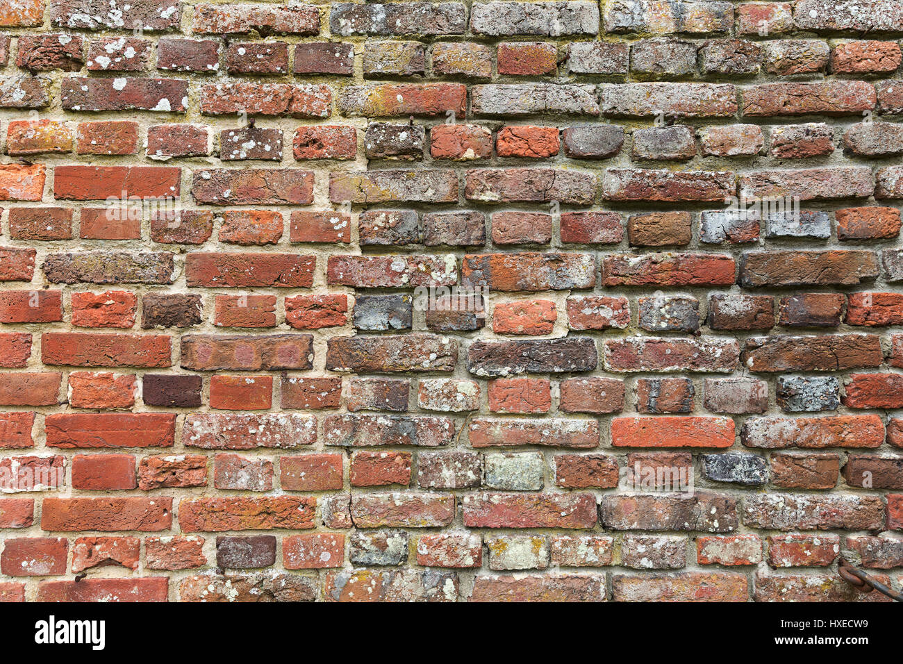 Brick wall background for design works outdoors Stock Photo - Alamy