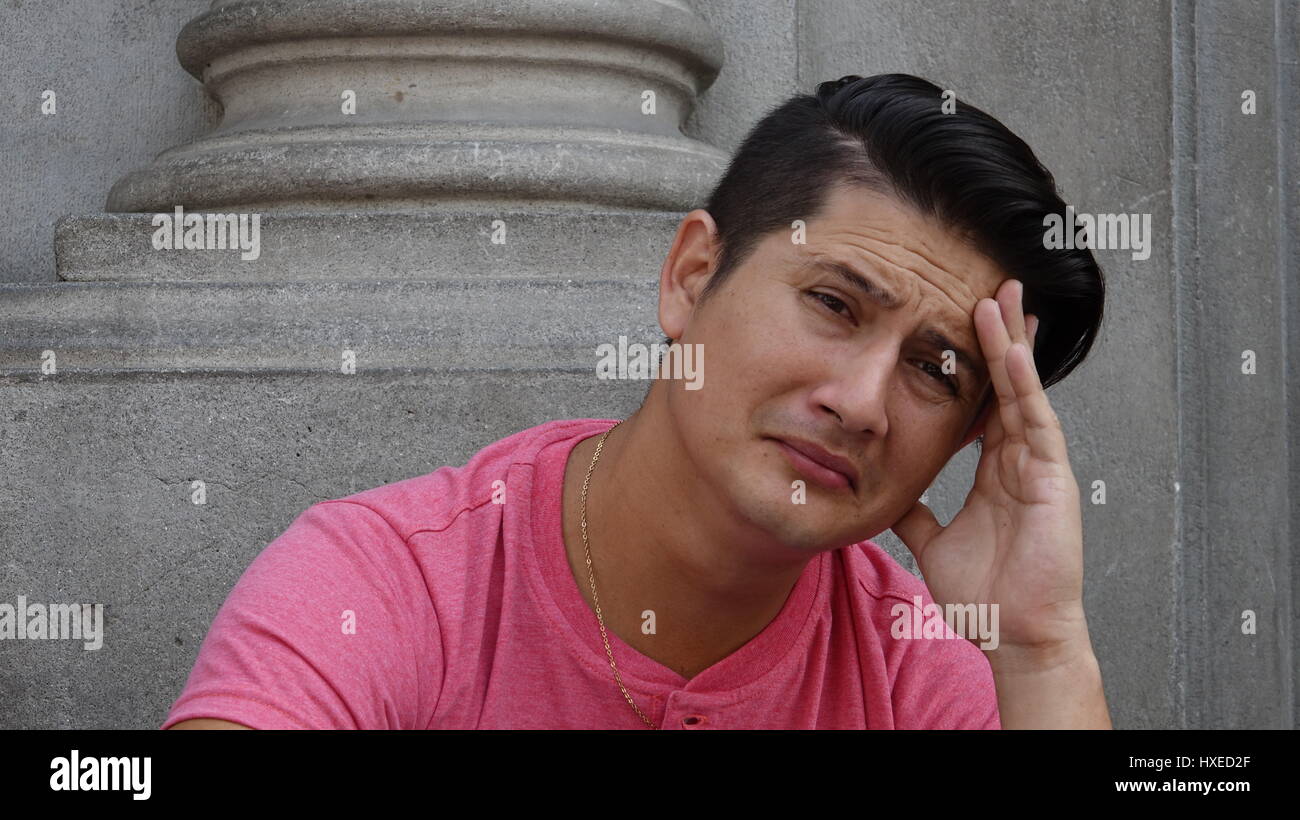 Sad man hi-res stock photography and images - Alamy