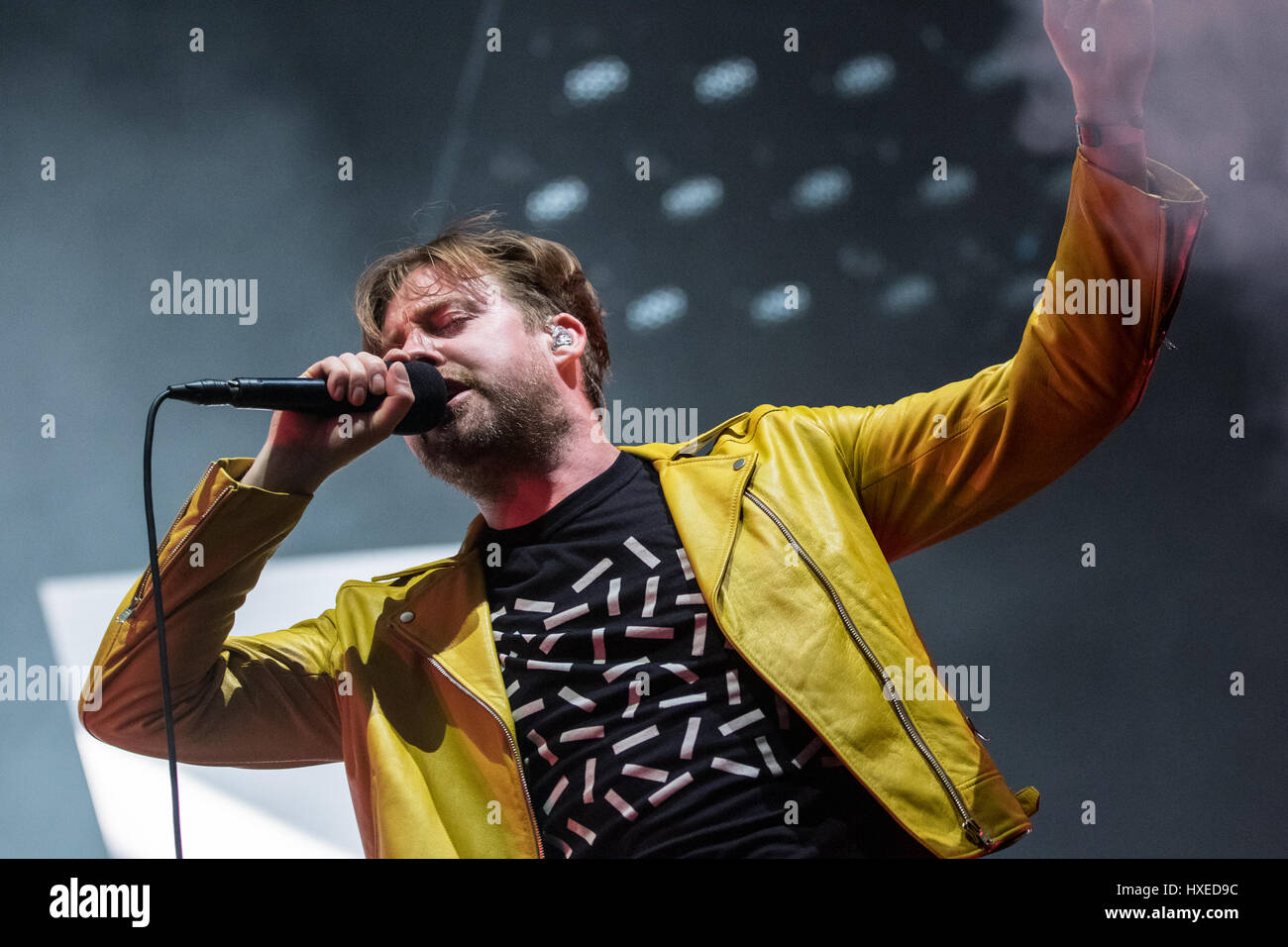 Kaiser Chiefs performing live in Bournemouth Featuring: Kaiser Chiefs ...