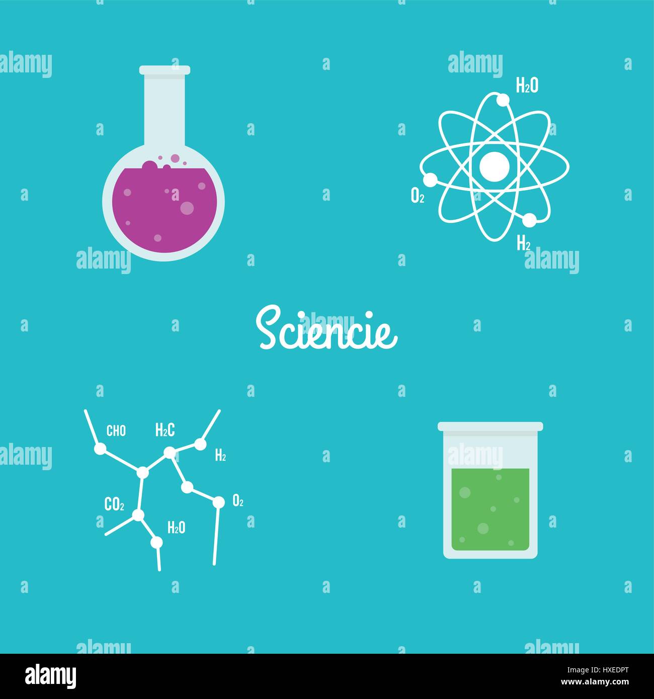 abstract science objects Stock Vector Image & Art - Alamy