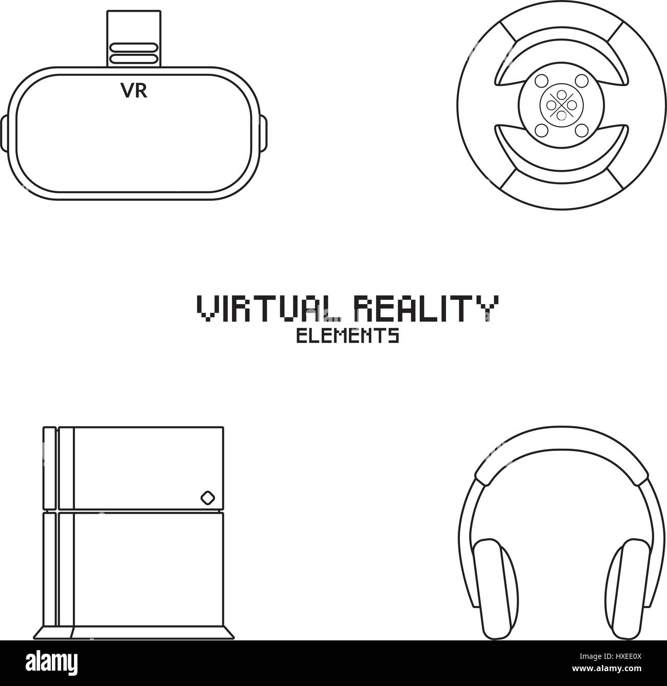 Video game objects Stock Vector Image & Art - Alamy