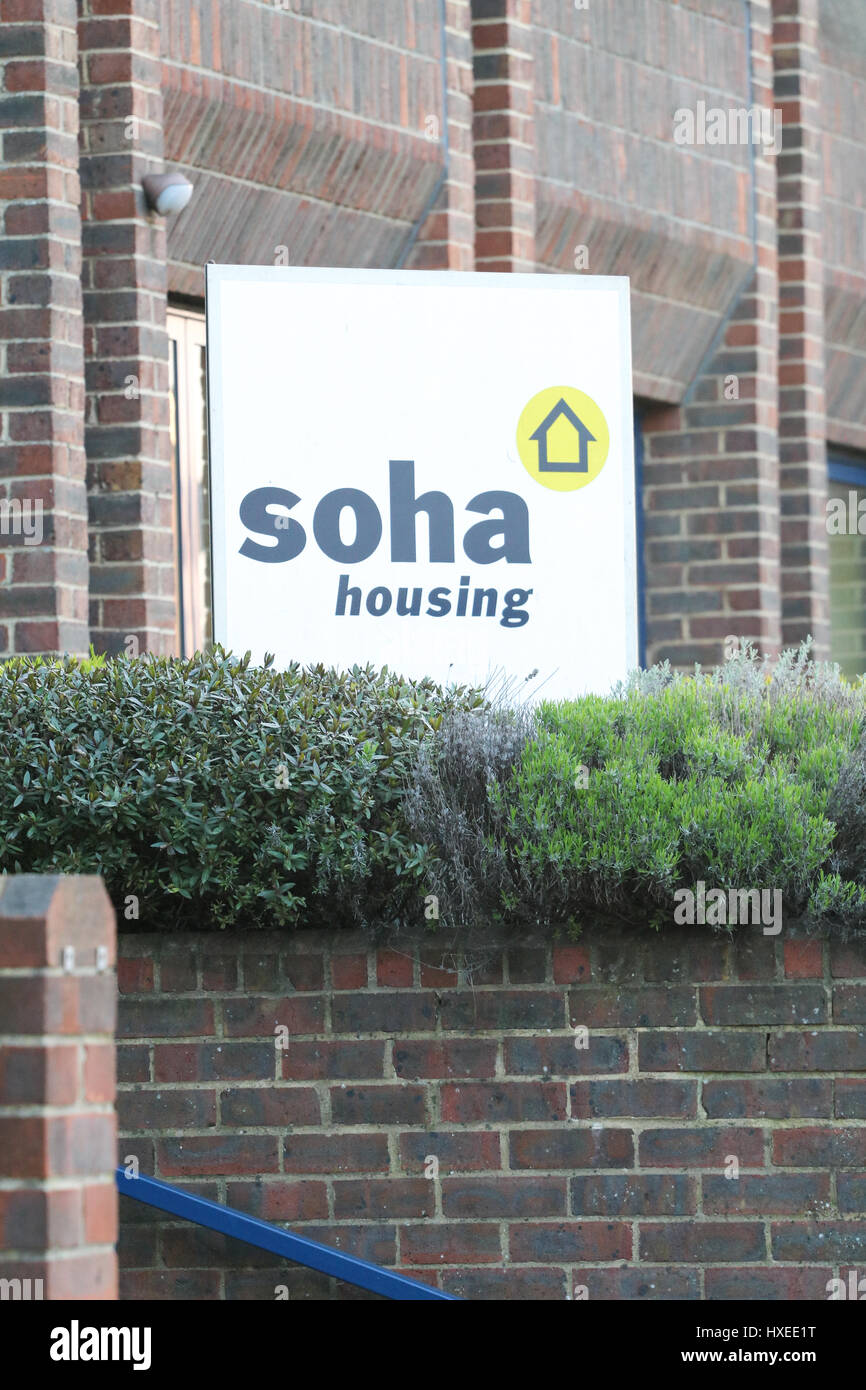 Soha Housing Offices, Didcot Stock Photo - Alamy